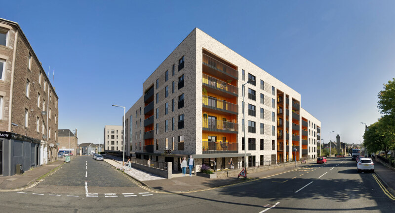 Springfield submits plans for for 131 new affordable homes in Dundee